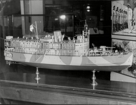 Model Armed Auxillary Ship Hms Li Editorial Stock Photo - Stock Image ...