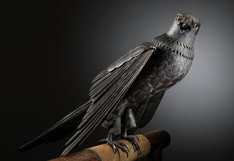 Adjustable Iron Statue Hawk By Master Editorial Stock Photo - Stock ...