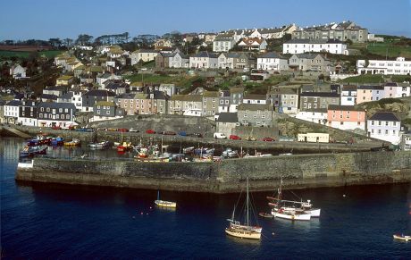 Mevagissy Cornwall Britain Editorial Stock Photo - Stock Image ...