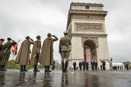 WWII Victory Day celebration, Paris, France - 08 May 2013 Stock ...