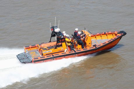 Recently Commissioned Rnli Thames Lifeboat Rib Editorial Stock Photo ...