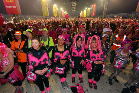 Participants Wearing Bras Moonwalk Charity Walk Editorial Stock Photo ...