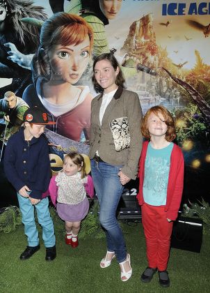 Camilla Rutherford Her Children Editorial Stock Photo - Stock Image ...