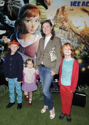 Camilla Rutherford Her Children Editorial Stock Photo - Stock Image ...