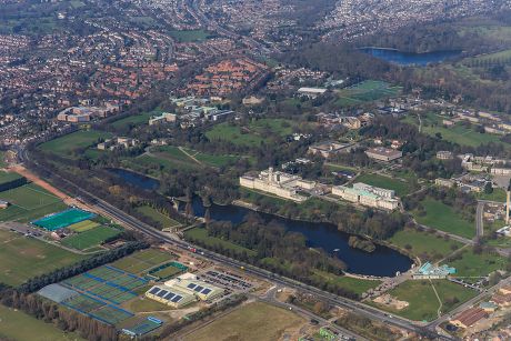Aerial View Over University Nottingham Complex Editorial Stock Photo ...