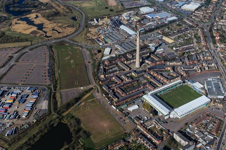 Aerial View Northampton Showing Mixture Residential Editorial Stock ...