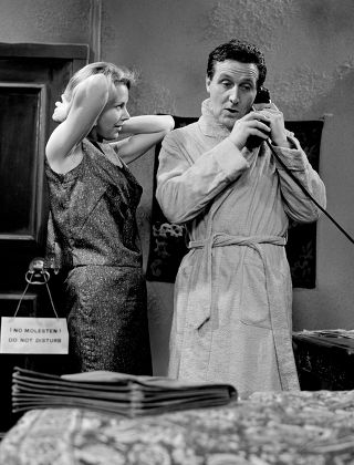 Michael Forrest Honor Blackman Maria Andipa Editorial Stock Photo ...