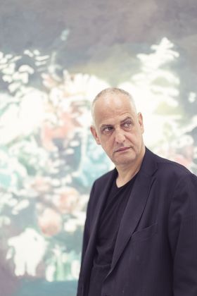 Luc Tuymans at his studio in Antwerp, Belgium - 20 Aug 2012 Stock ...