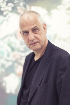 Luc Tuymans at his studio in Antwerp, Belgium - 20 Aug 2012 Stock ...