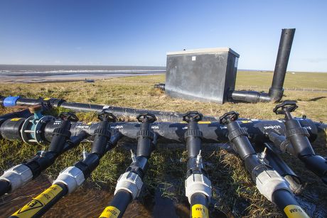 Methane Extracted Old Landfill Site On Editorial Stock Photo - Stock ...
