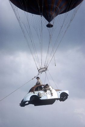Flying Police Car Editorial Stock Photo - Stock Image | Shutterstock