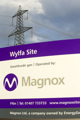 Wylfa Nuclear Power Station On Anglesey Editorial Stock Photo - Stock ...