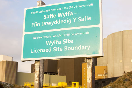 Wylfa Nuclear Power Station On Anglesey Editorial Stock Photo - Stock ...