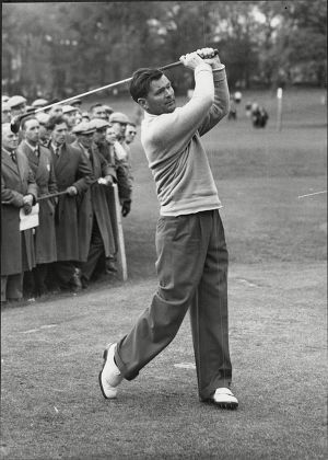 Golfer Dai Rees Penfold Swallow Tournament Editorial Stock Photo ...