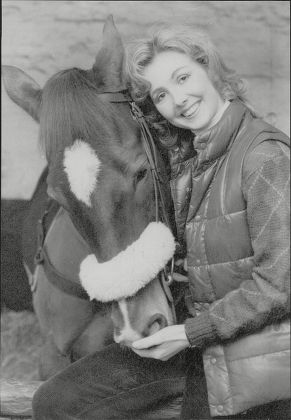 Racehorse Trainer Former Jockey Geraldine Rees Editorial Stock Photo ...