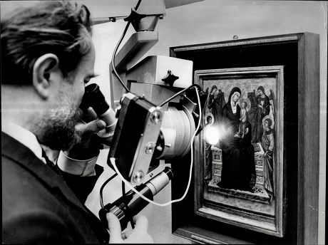 Arthur Lucas Chief Restorer National Gallery Editorial Stock Photo ...