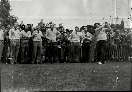 Golfer Dai Rees Tees Off Wentworth Editorial Stock Photo - Stock Image ...