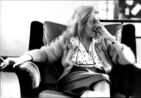 Fashion Designer Janet Reger Her London Editorial Stock Photo - Stock ...