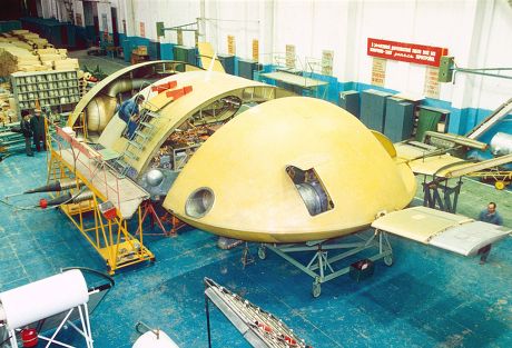 PROTOTYPE OF EKIP, THE REVOLUTIONARY RUSSIAN AIRCRAFT, UNDER ...