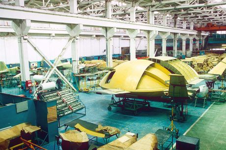 PROTOTYPE OF EKIP, THE REVOLUTIONARY RUSSIAN AIRCRAFT, UNDER ...