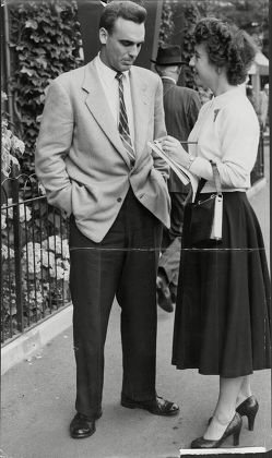 Tennis Player Maureen Connolly Now Mrs Editorial Stock Photo - Stock ...