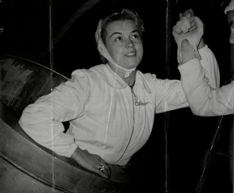 Human Cannonball Act Pictured Miss Atomia Editorial Stock Photo - Stock ...
