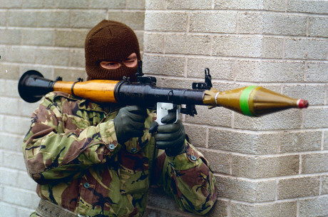 Ira Terrorist Akm Assault Rifle Editorial Stock Photo - Stock Image ...