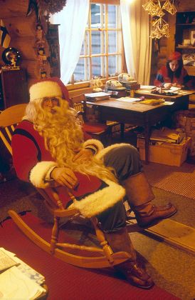 Santa Claus Rocking Chair Editorial Stock Photo - Stock Image ...