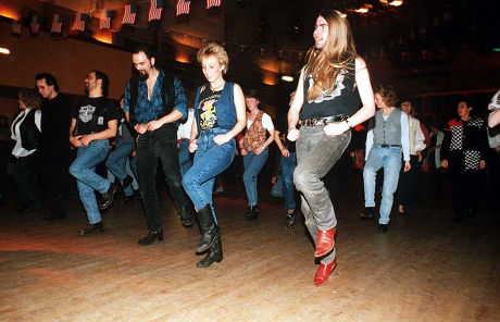 People Line Dancing Editorial Stock Photo - Stock Image | Shutterstock
