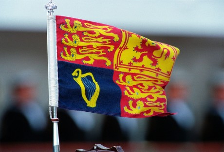 Royal Standard Flag United Kingdom Sovereign Editorial Stock Photo ...