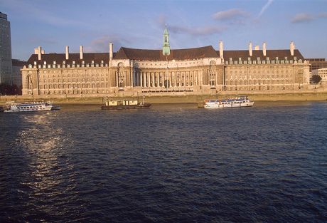 County Hall London Britain Editorial Stock Photo - Stock Image ...
