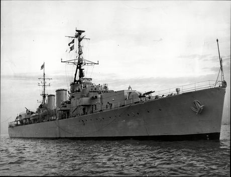 Royal Navy Minelayer Hms Apollo Sailing Editorial Stock Photo - Stock ...