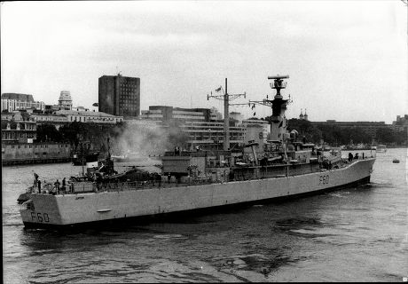 Hms Jupiter F60 Batch 3 Leanderclass Editorial Stock Photo - Stock ...