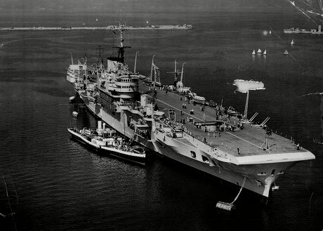 Hms Indefatigable Implacableclass Aircraft Carrier British Editorial ...