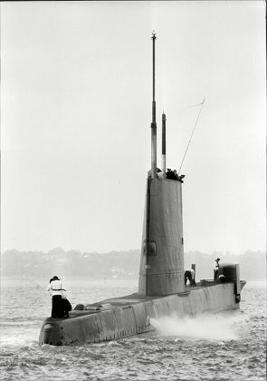 Hms Oberon Royal Navy Submarine Hms Foto Stok Editorial - Gambar Stok ...