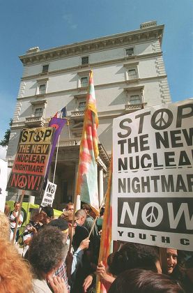 Anti Nuclear Demonstration Editorial Stock Photo - Stock Image ...