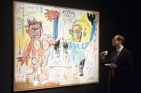 Untitled Painting 1982 By Jeanmichel Basquiat Editorial Stock Photo ...