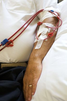 Patient During Dialysis Editorial Stock Photo - Stock Image | Shutterstock