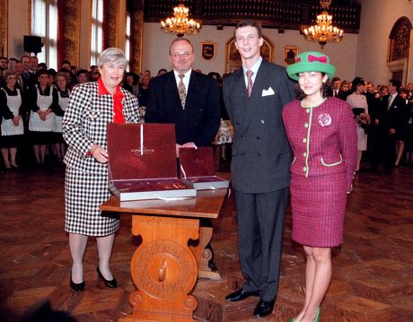 PRINCE JOACHIM MARRIAGE TO ALEXANDRA MANLEY, COPENHAGEN, DENMARK - 1995 ...