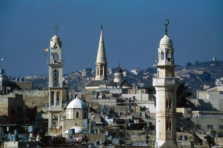 Skyline Bethlehem Israel Editorial Stock Photo - Stock Image | Shutterstock