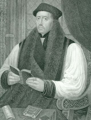 Thomas Cranmer 14891556 English Prelate Archbishop Editorial Stock ...