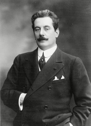 Giacomo Puccini 18581924 Italian Opratic Composer Editorial Stock Photo ...