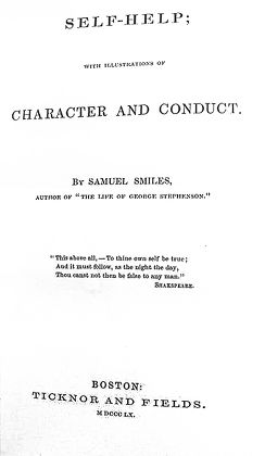 Title Page Self Help By Samuel Editorial Stock Photo - Stock Image ...
