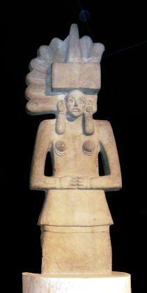 Stone Sculpture Tlazolteotl British Museum Huastec Editorial Stock ...