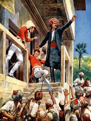 First Angloafghan War 18381842 Alexander Burnes Editorial Stock Photo ...