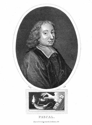 Blaise Pascal 162362 French Philosopher Mathematician Editorial Stock ...