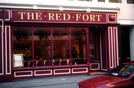 Red Fort Restaurant Soho London 1996 Editorial Stock Photo - Stock ...