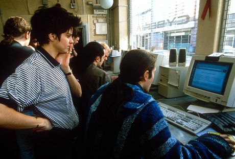 People Internet Cafe Editorial Stock Photo - Stock Image | Shutterstock