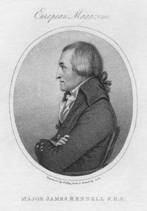James Rennell 17421839 British Geographer Rennell Editorial Stock Photo ...