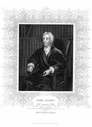 John Locke 16321704 English Philosopher Engraving Editorial Stock Photo ...